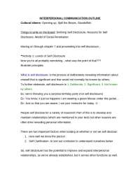Interpersonal Communication - Introduction to Human Communication ...