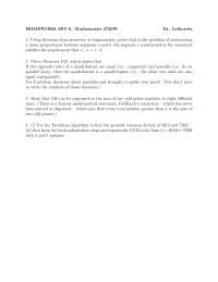 Homework Set 7 Practice Questions - History of Mathematics | MATH 2720 ...