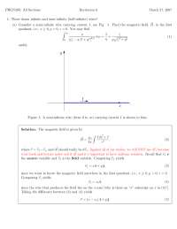 Practice Quiz 6 Solutions - Physics II-Electromagnetism and Optics ...
