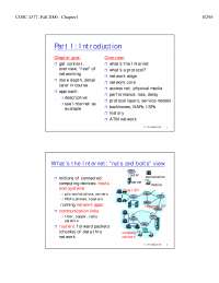 What is Internet: Nuts and Bolts View | COSC 4377 - Docsity