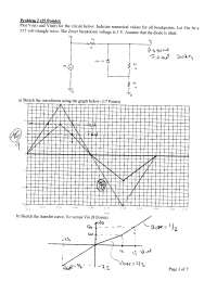 Practice Problems on Electronic Device Modeling - Assignment 4 | ECE ...