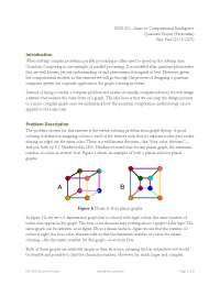 Quantum Project Report on Introduction to Computational Intelligence | ECE 510 - Docsity