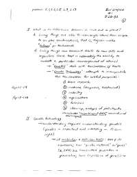 Genetic Technology - Handwritten Notes | BIOL 214 - Docsity
