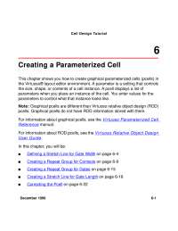 Notes on Creating a Parameterized Cell - Cell Design Tutorial | ELEC ...