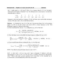 10 Problems with Solutions on Fluid Mechanics - Assignment 12 | MEEN 3120 - Docsity