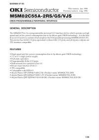 CMOS Programmable Peripheral Interface | MEM 800 - Docsity