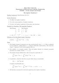 Examples of Logarithms Transform in Circuit Analysis and Design | ECE 225 - Docsity