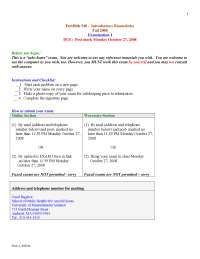 10 Problems on Introduction to Biostatistics - Exam 1 | PUBHLTH 540 - Docsity