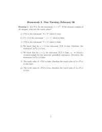 Assignments for Discrete Mathematics (Computer science) Free Online as PDF | Docsity
