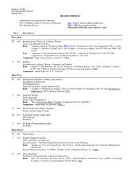 Introduction of First-Year Composition - Lecture Notes | ENGL 101 - Docsity