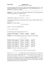 Problem Set 3 Practice Questions - Introduction to Geophysics | GEOL ...