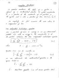 Notes on Time Independent Schrodinger Equation - Quantum Mechanics ...