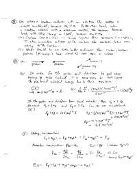 General Physics with Calculus - Solved Assignment | PH 212 - Docsity