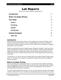 How to Write The Lab Report - Electronic Lab I | EE 2231 - Docsity