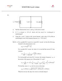 Assignment 1 Solution - Fundamentals of Electric Circuits | ECE 2260 - Docsity