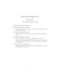 Problem Set 5 - Electromagnetic Theory | PH 631 - Docsity
