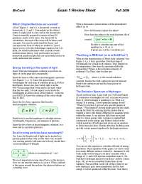 Exam 1 Review Sheet for Principles of Chemistry I | CH 301 - Docsity
