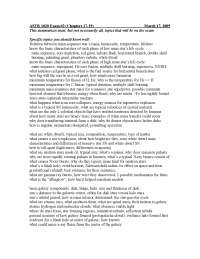 Study Material for Stellar and Galactic Astronomy | ASTR 1020 - Docsity