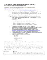 Object-Oriented Programming and Design - Practice Quiz 7 | C SC 335 - Docsity