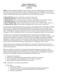 Guidelines Project for Business Mathematics I | MATH 115A - Docsity