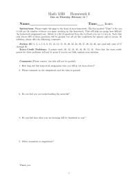 Practice Problem Set 6 - Quantitative Reasoning | MATH 1030 - Docsity