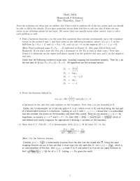 Solution of Assignment 8 - Complex Analysis | MATH 246A - Docsity
