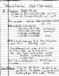 Solutions to Final Exam - Optimization | MATH 0164 - Docsity