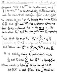 Handwritten Notes on Differential Equations | MAT 475 - Docsity