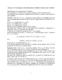 Convergence of Transformations, Slutsky's Theorem | STAT 709 - Docsity