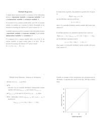 Multiple Regression - Introduction to Biostatistics | STAT 541 - Docsity