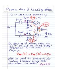 Power Amplification and Loading Effects | Electronic Circuit Analysis ...
