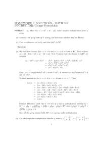 Introduction to Theory Probability - Homework 2 with Solutions | MATH 341 - Docsity