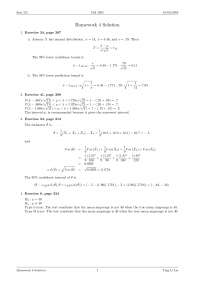 Introduction to Mathematical Statistics - Homework 4 Solutions | STAT ...