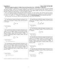 7 Solved Problems on Mathematics in Calculus - Homework 4 | MAT 210 ...