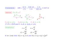 Physics with Calculus I - Notes for Final | PHY 2048 - Docsity