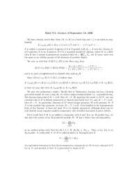 Nakayama's Lemma, Homogeneous Form | MATH 711 | Study notes Algebra ...