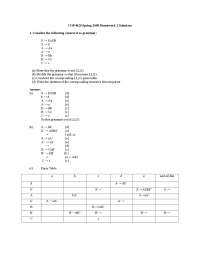 Homework 2 with Solutions for Programming Language Concepts | COP 4020 - Docsity