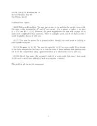 Problem Set 10 Questions - Different Geometry | MATH 4250 - Docsity