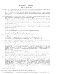 Homework 2 with Solutions for Elementary Analysis | MATH 311 - Docsity