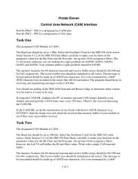 Control Area Network Interface - Prelab 11 | ECE 4510 - Docsity