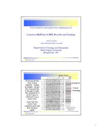 Common Midpoint Record and Stacking - Lecture Slides | GEOL 554 - Docsity