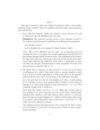 Review for Quiz - Introduction to Abstract Algebra | MATH 113 - Docsity