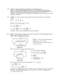 Foundations of Physics I - Parallel Resistors - Assignment | PHYS 2306 ...
