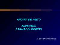 Antianginosos - Angina de Peito - Farmacologia - Docsity