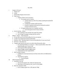 Notes on The US: 1865 To Present | HIST 2057 - Docsity