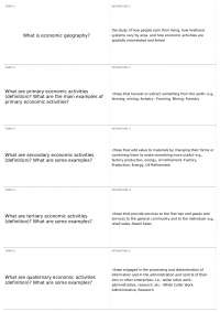 Final Exam Flash Cards | GR 100 - Introduction to Geography (GT-SS2 ...