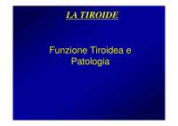 Slide di Endocrinologia - La tiroide - 2 - Docsity