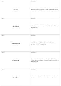 Leccion 10 Vocabulary | SPAN 361 - Spanish 4 - Docsity