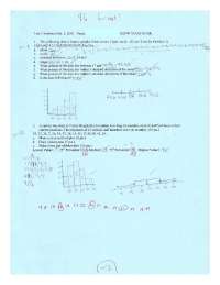 Test 1 with Answers - Basic Statistics I | MATH 1020 - Docsity