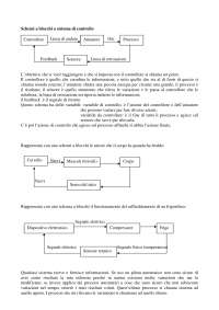 Sistemi automatici - Sistemi di controllo - Docsity